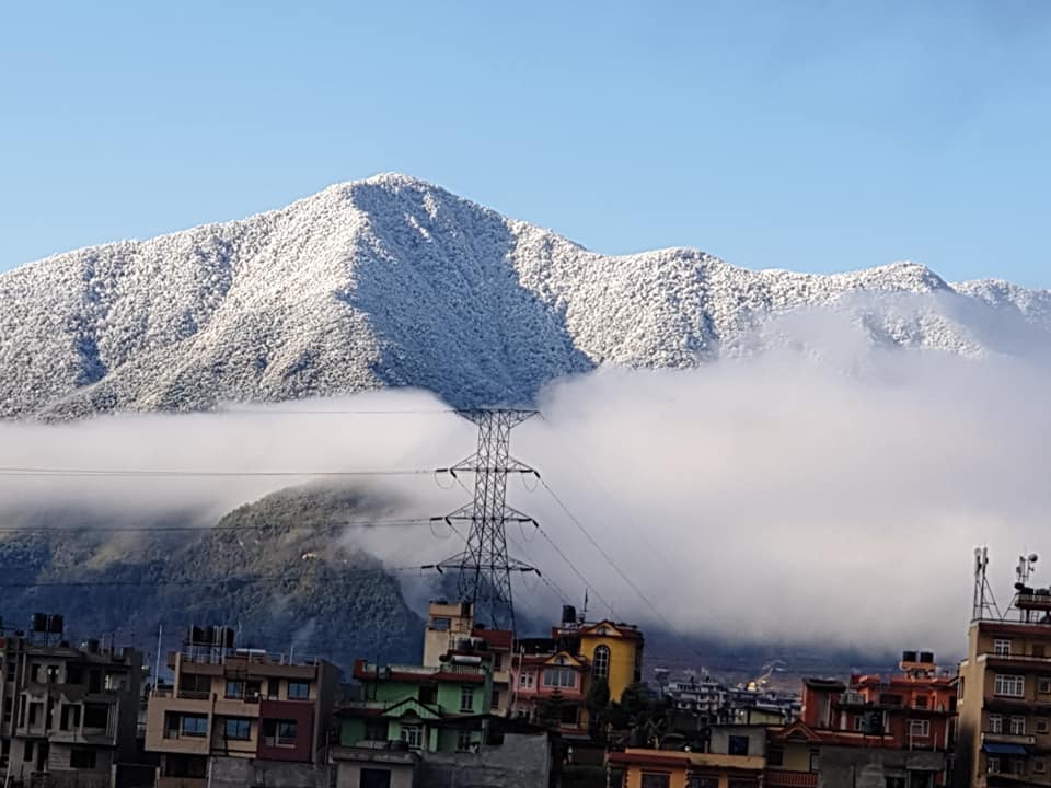 In pics: Kathmandu Valley witnesses heavy snowfall after 12 years ...