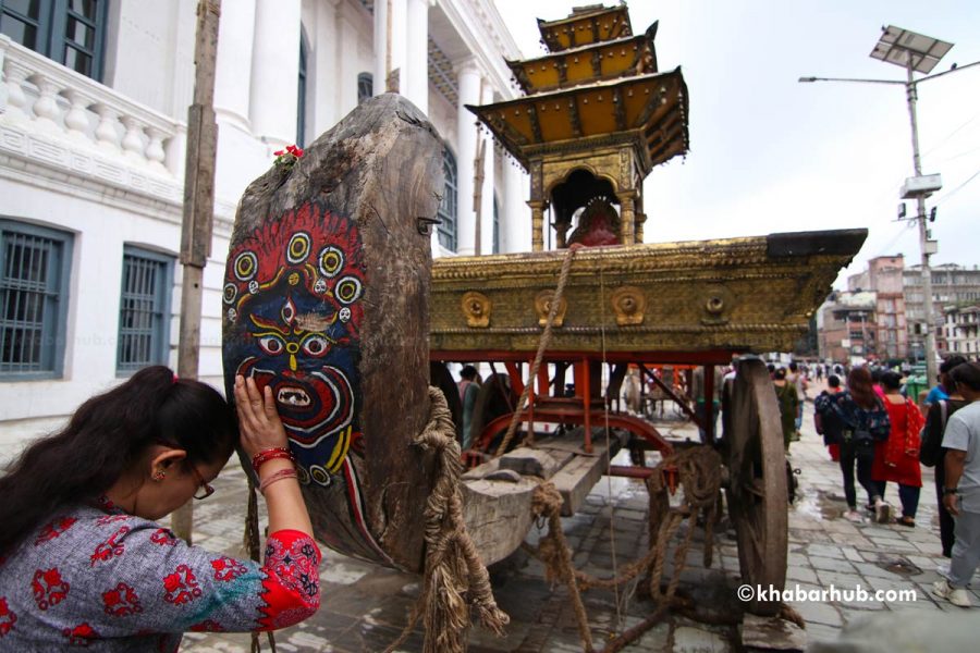Indra Jatra begins with gusto (in pics) « Khabarhub