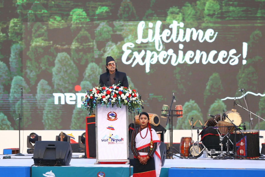 Excitement, fireworks mark the start of Visit Nepal Year 2020 (with ...