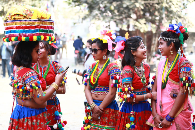 Tharu community celebrates Maghi festival (photo feature) « Khabarhub