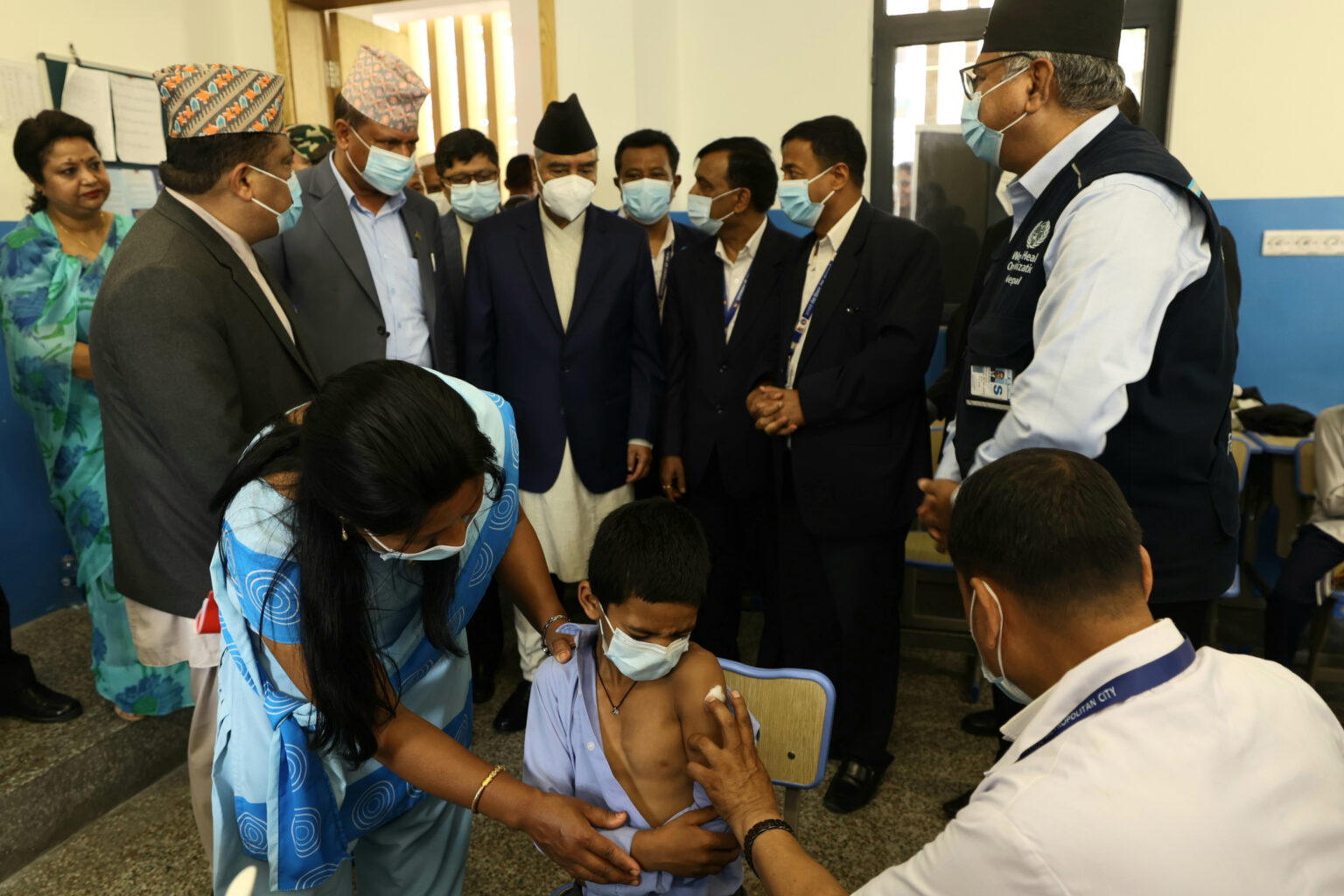 Nepal introduces typhoid vaccine into routine immunization program ...