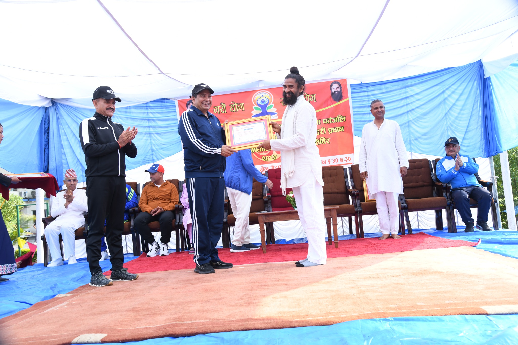 Yoga be adopted as integral part of life: DPM Shrestha « Khabarhub