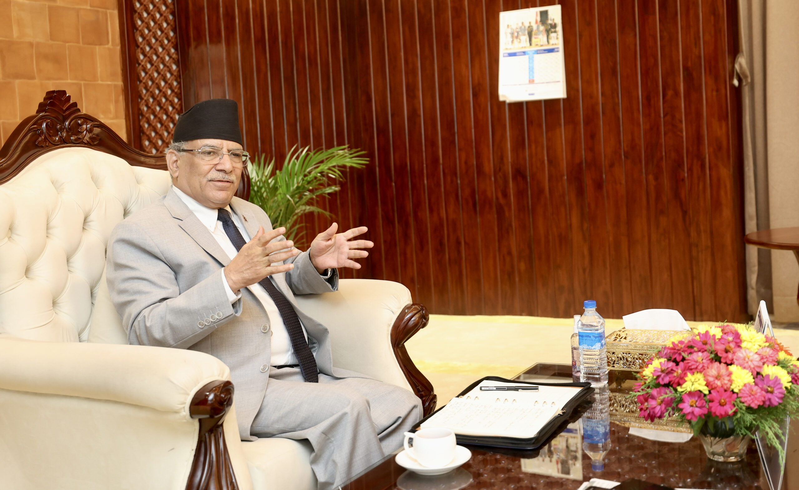 Top leaders and high officials in Baluwatar to discuss Balkumari ...