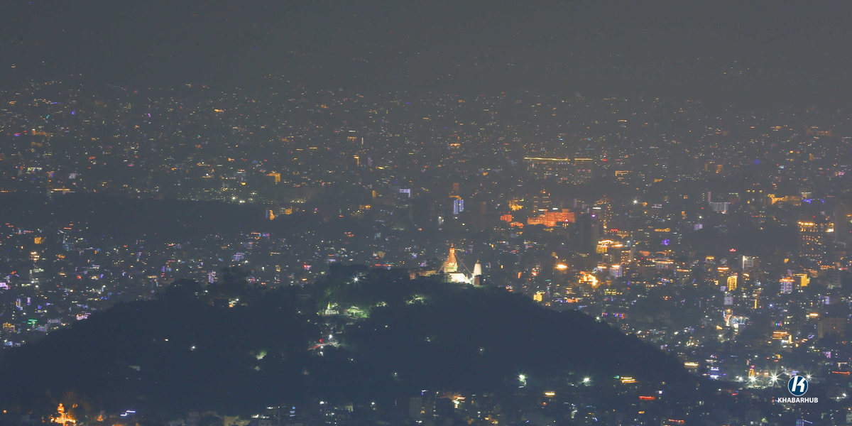 Kathmandu Valley shines during Tihar (Photos) « Khabarhub