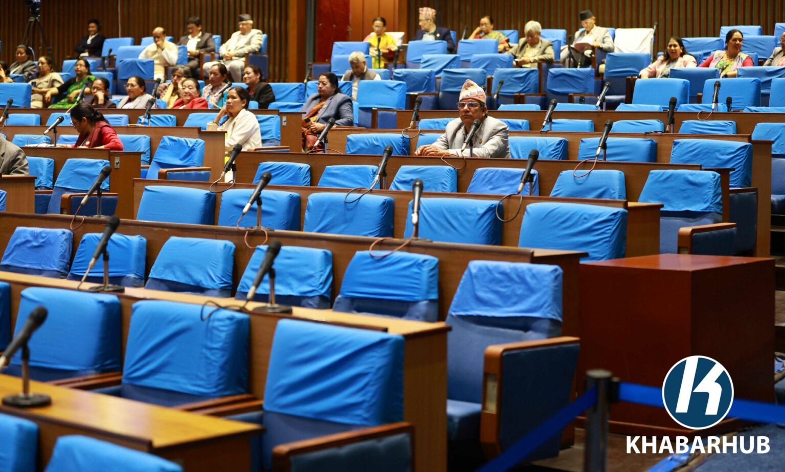 Budget discussion held in near-empty parliament (Photos) « Khabarhub