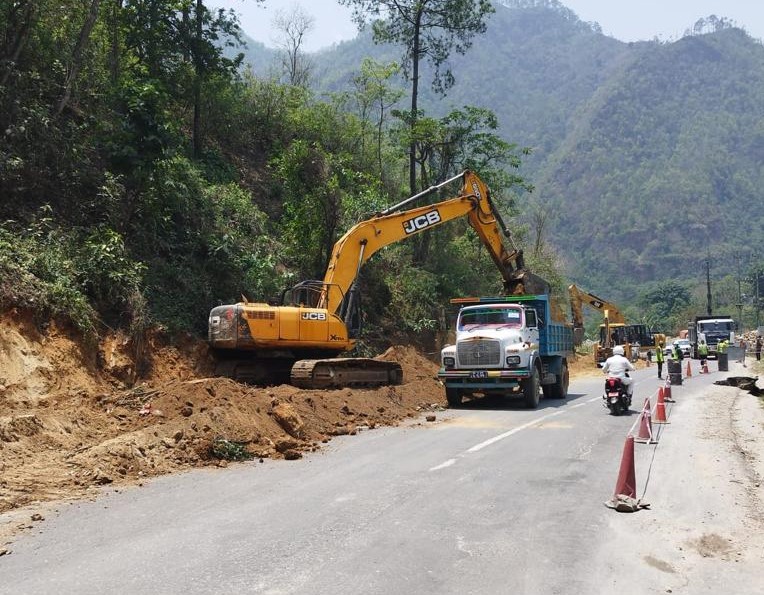 Muglin–Malekhu road upgrade gains pace after monsoon and festival lull ...